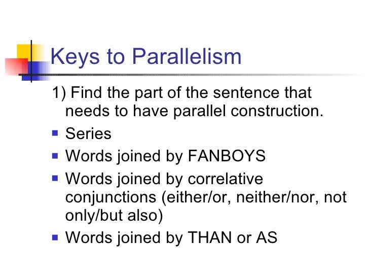 Parallel constr notes powerpoint
