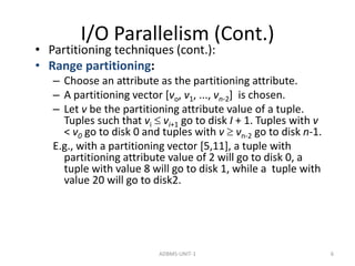 Parallel databases | PPTX