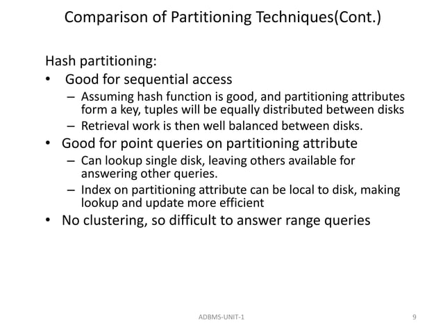 Parallel databases | PPTX