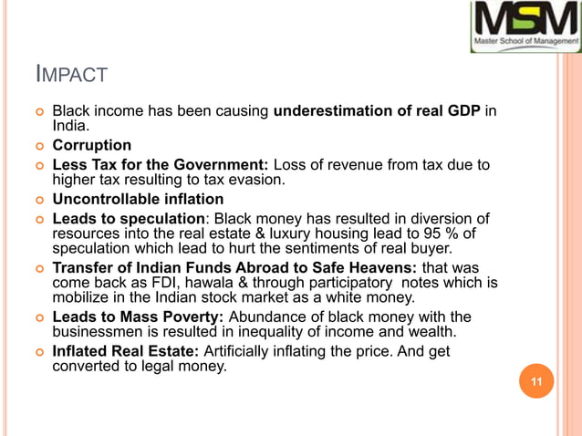 Parallel economy: Issues and Challenges | PPT