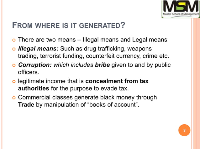 Parallel economy: Issues and Challenges | PPT