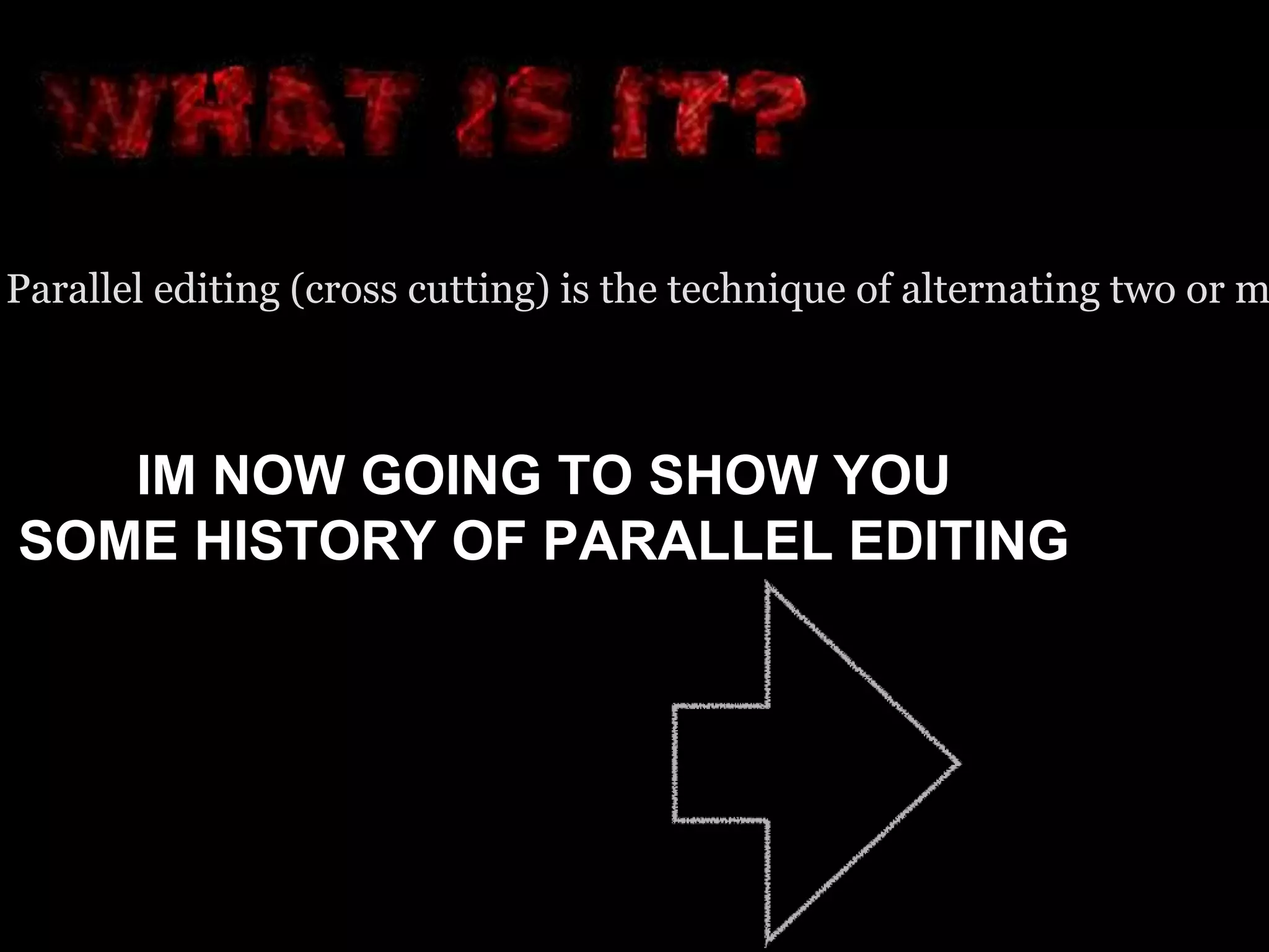 Parallel editing | PPTX
