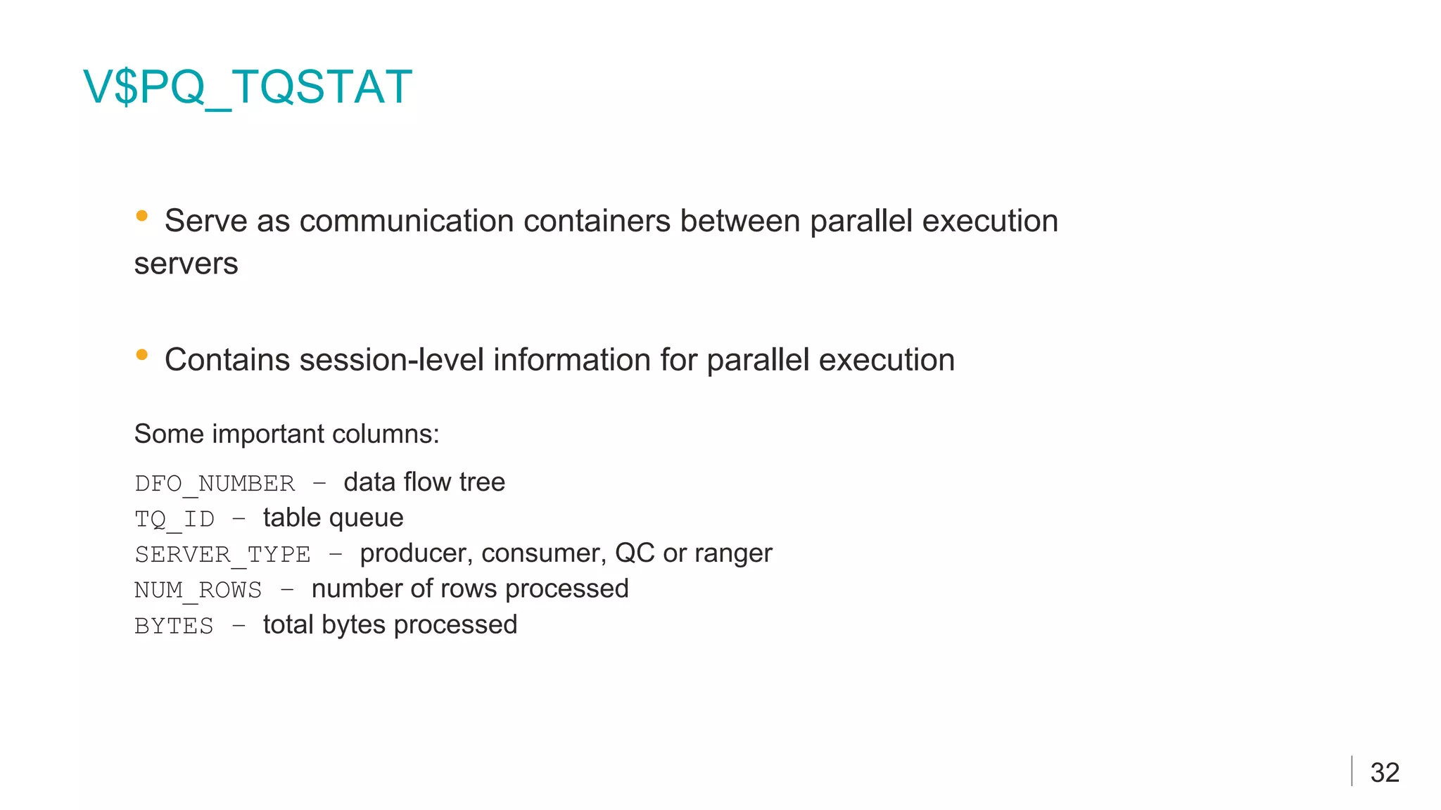 Parallel Execution With Oracle Database 12c Masterclass Ppt 8560
