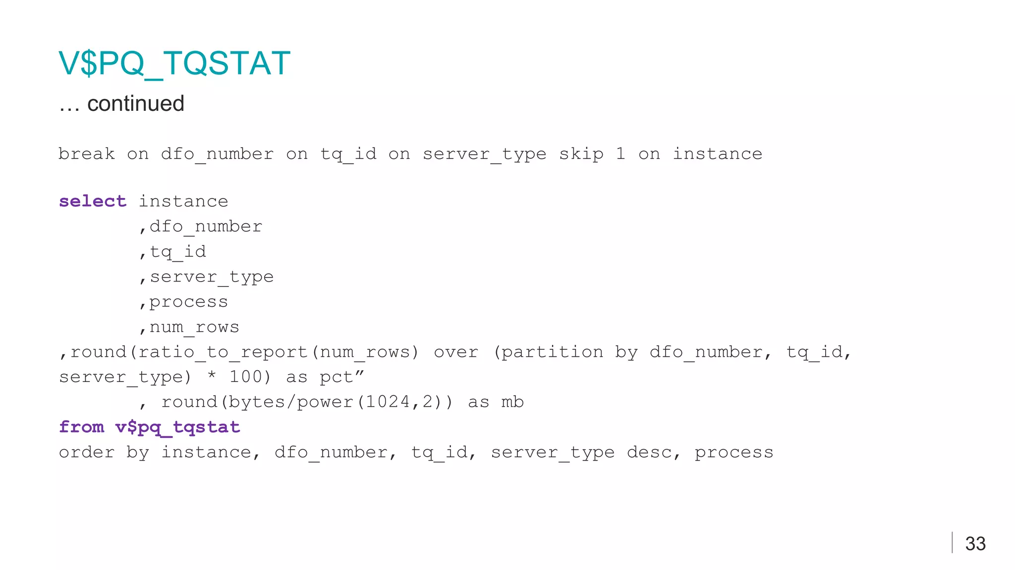 Parallel Execution With Oracle Database 12c Masterclass Ppt