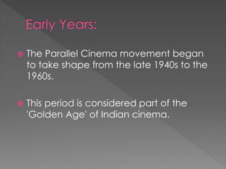 Parallel films in indian lost direction (Malayalam Films) | PPT