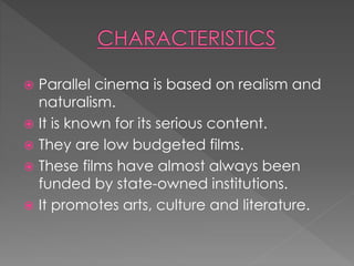 Parallel films in indian lost direction (Malayalam Films) | PPT
