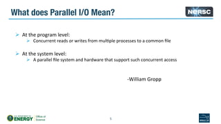 Parallel io | PDF