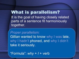 Parallelism | PPT | Nutrition | Healthy Living