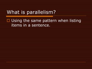 Parallelism | PPT