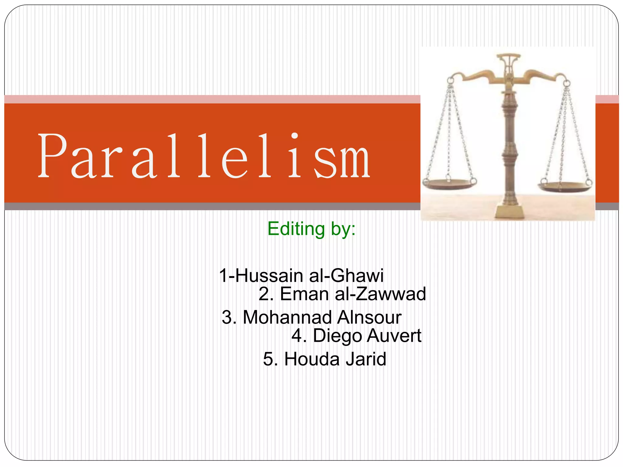 What is Parallelism? | PPTX