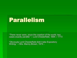 parallelism.ppt