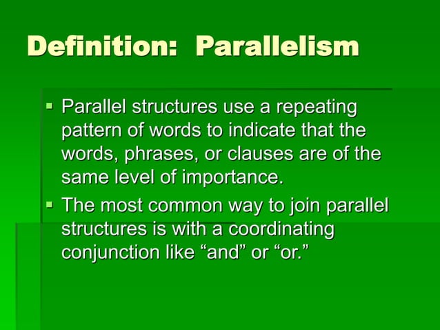 parallelism.ppt