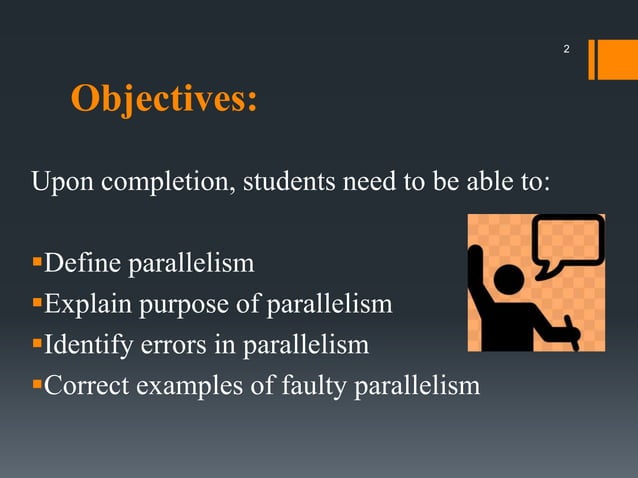 Parallelism in English grammer important pptx | PPT