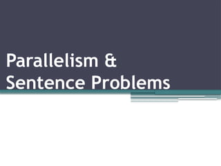 Parallelism. a language concept. pptx giving awarness about parallelism ...