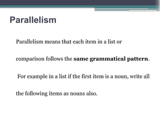Parallelism. a language concept. pptx giving awarness about parallelism and its uses, and errors ...