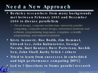 Parallelism Processor Design | PPT | Computing | Technology & Computing