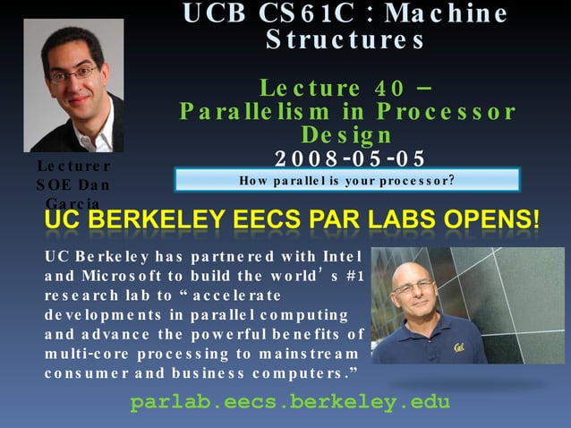 Parallelism Processor Design Ppt