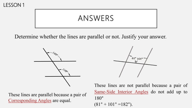 Parallelism and Perpendicularity.pptx | Physics | Science