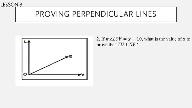 Parallelism and Perpendicularity.pptx | Physics | Science