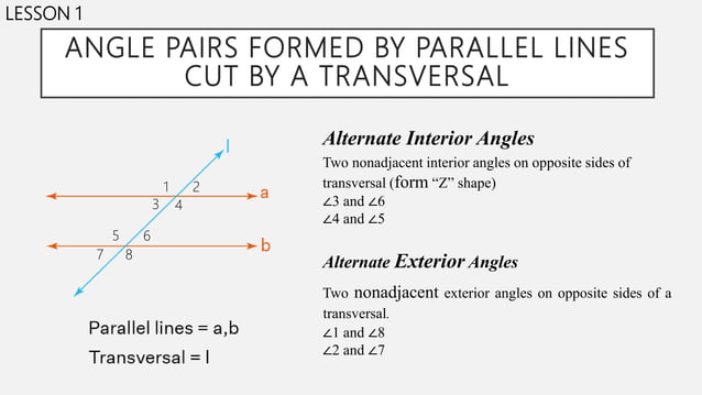 Parallelism and Perpendicularity.pptx | Physics | Science