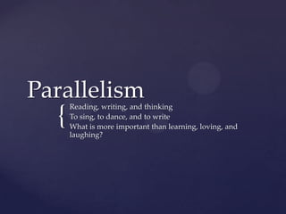 Parallelism answers | PPT