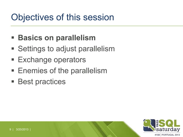 Parallelism in sql server | PPT