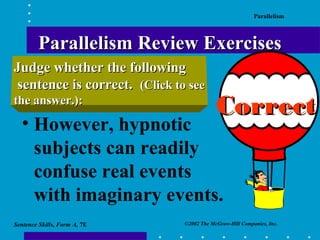 Parallelism ppt | PPT