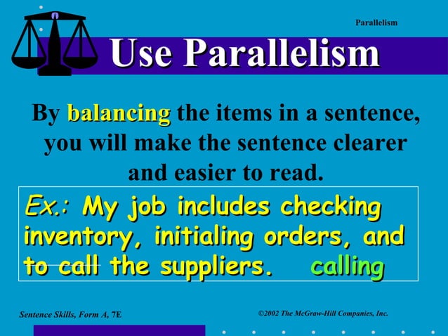 Parallelism ppt | PPT