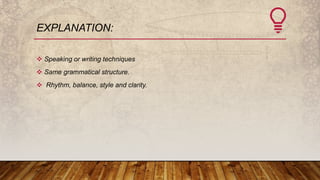 Parallelism ppt (1) | PPTX