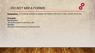 Parallelism ppt (1) | PPTX
