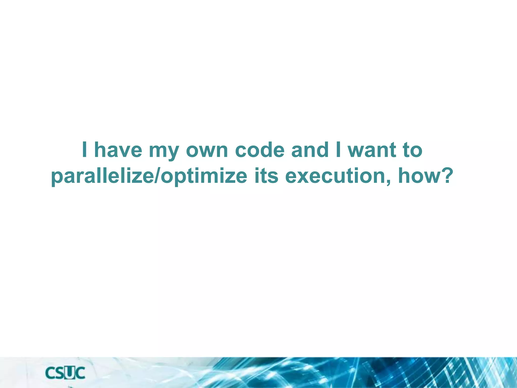Introduction To Parallelization Ans Performance Optimization Ppt 1503