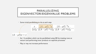 Parallelizing eigenvalue problems and linear stability problems.pptx