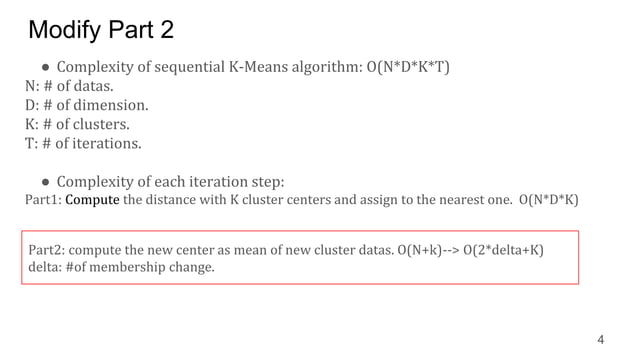 Parallel K means clustering using CUDA | PPT