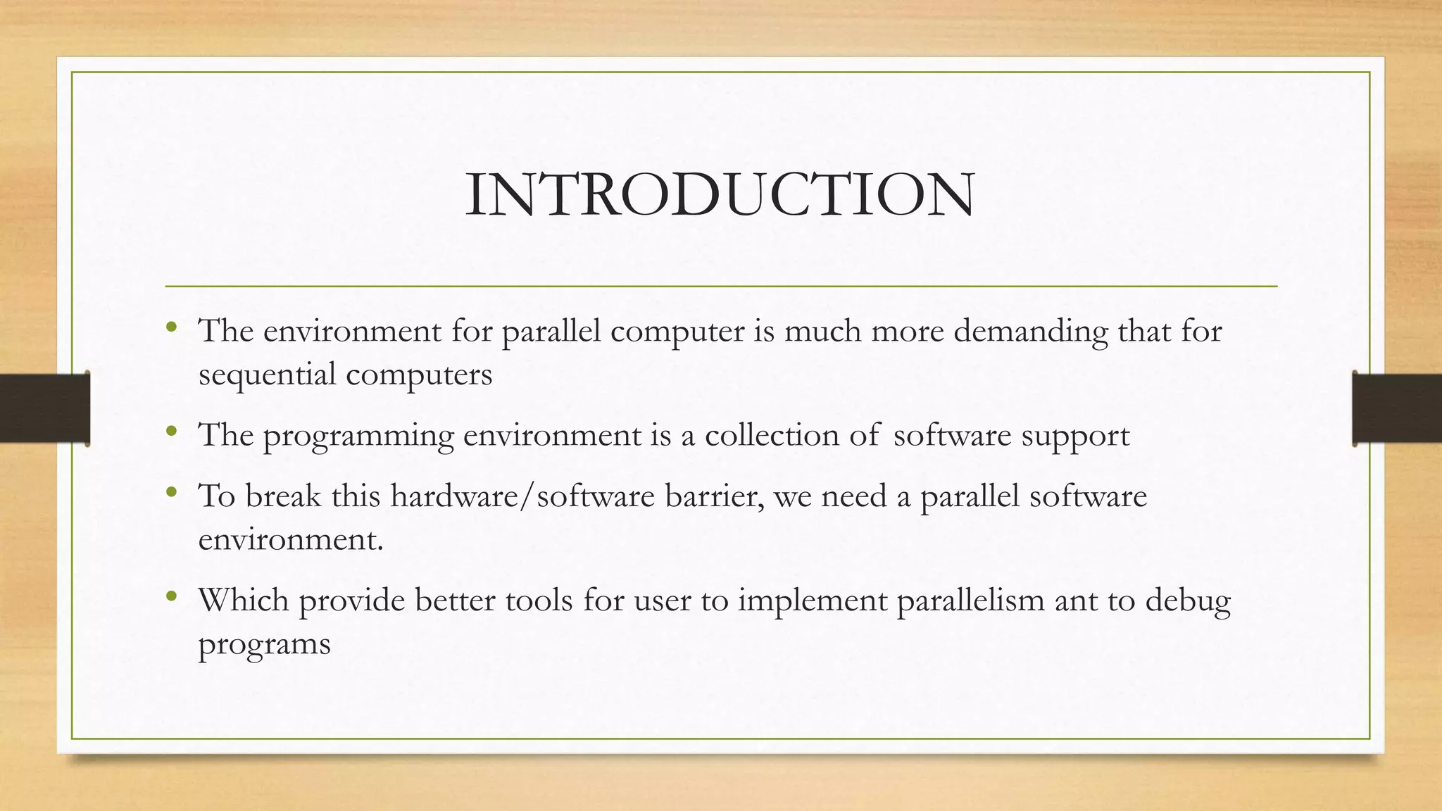 Parallel language and compiler | PPT