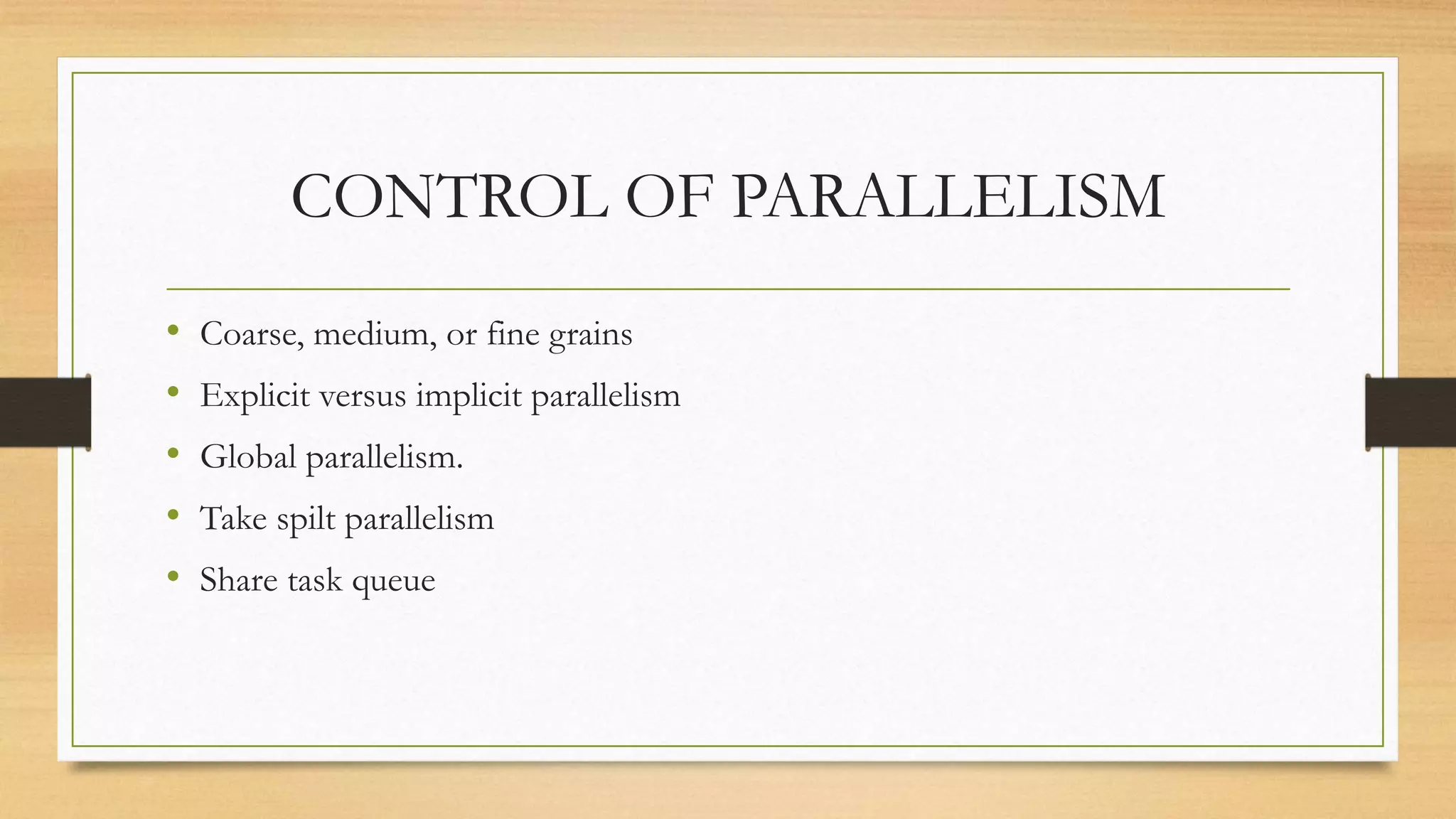 Parallel language and compiler | PPT