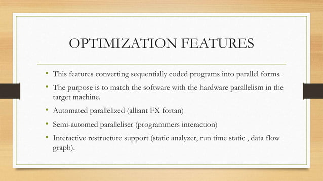 Parallel language and compiler | PPT
