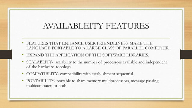 Parallel language and compiler | PPT