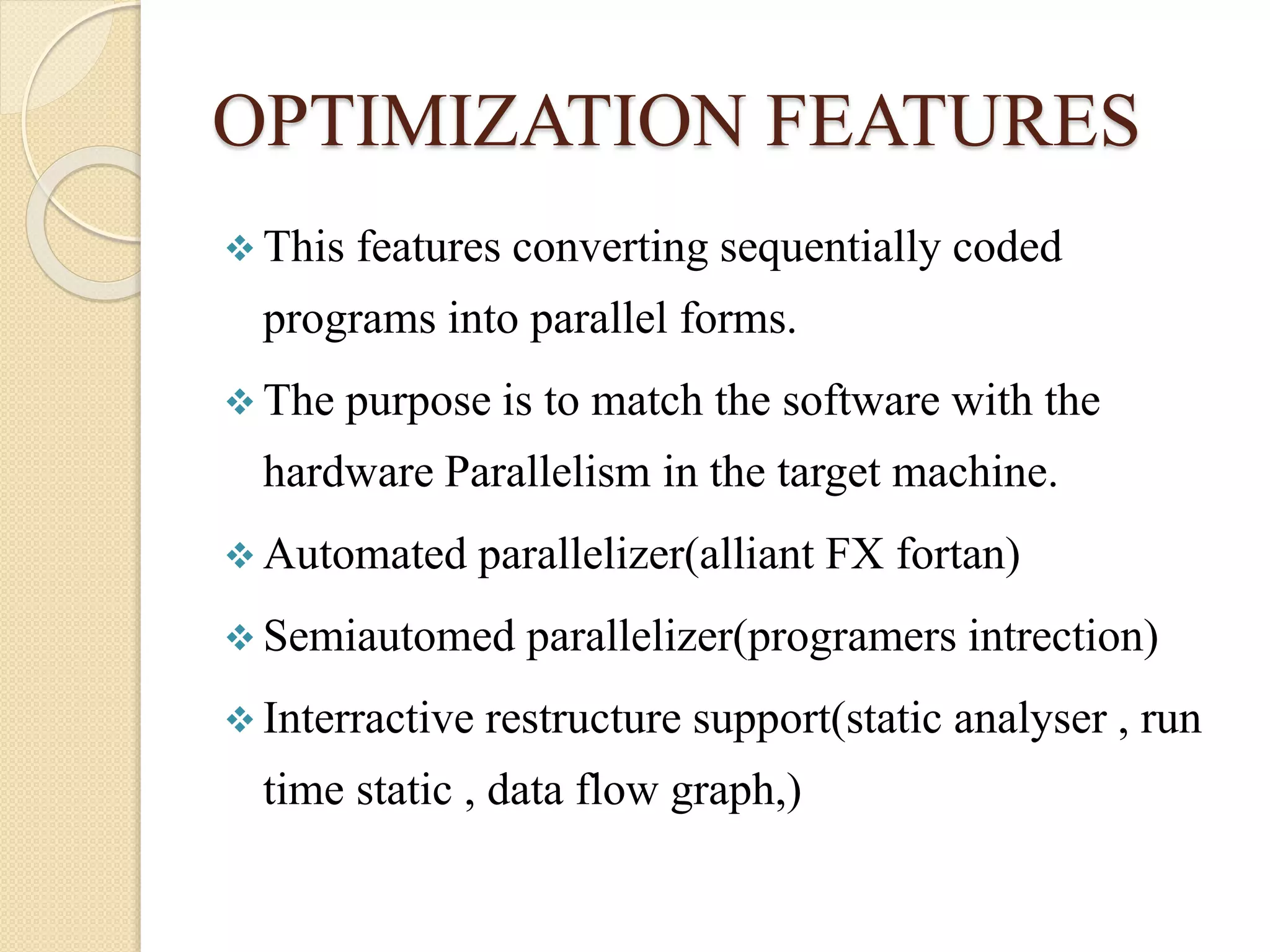 Parallel language & compilers | PPT