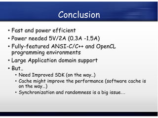 Brief Introduction to Parallella | PDF