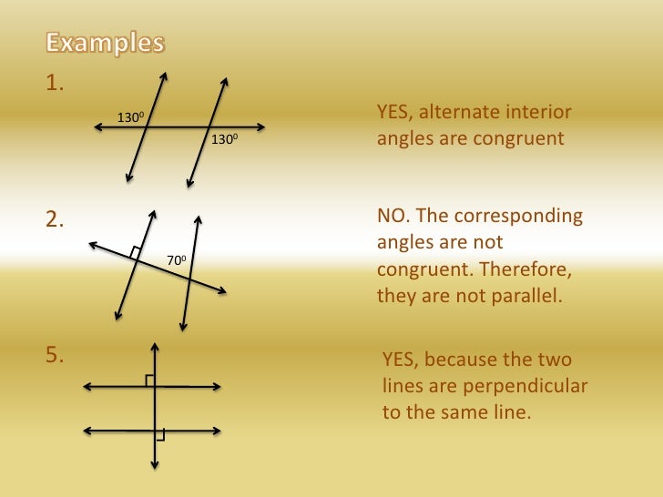 Parallel Line Properties