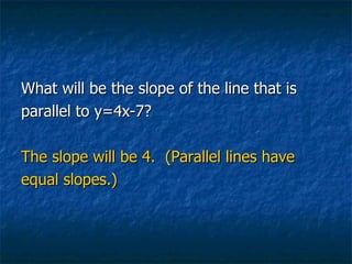 Parallel Lines | PPT