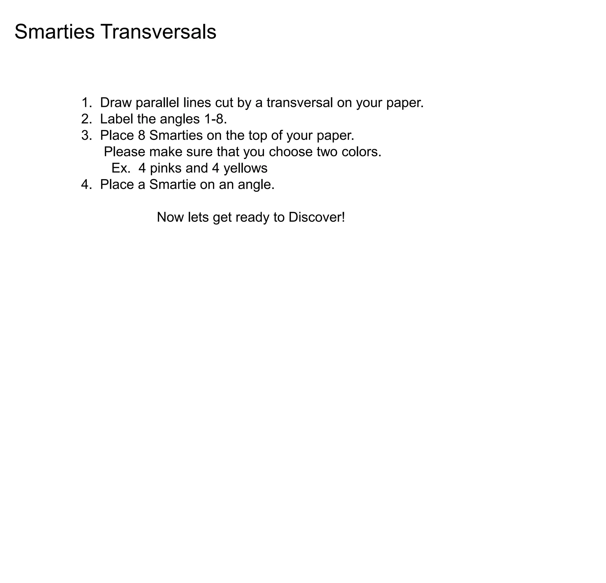 Parallel lines cut by a transversal | PPTX