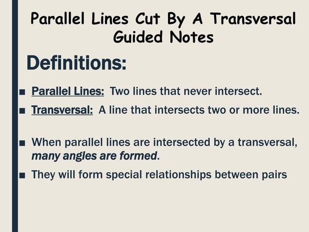 Parallel Lines Cut By a Transversal.pptx