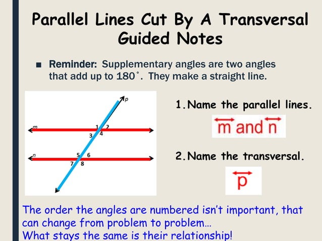 Parallel Lines Cut By a Transversal.pptx