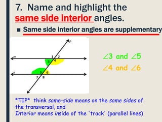 Parallel Lines Cut By a Transversal.pptx