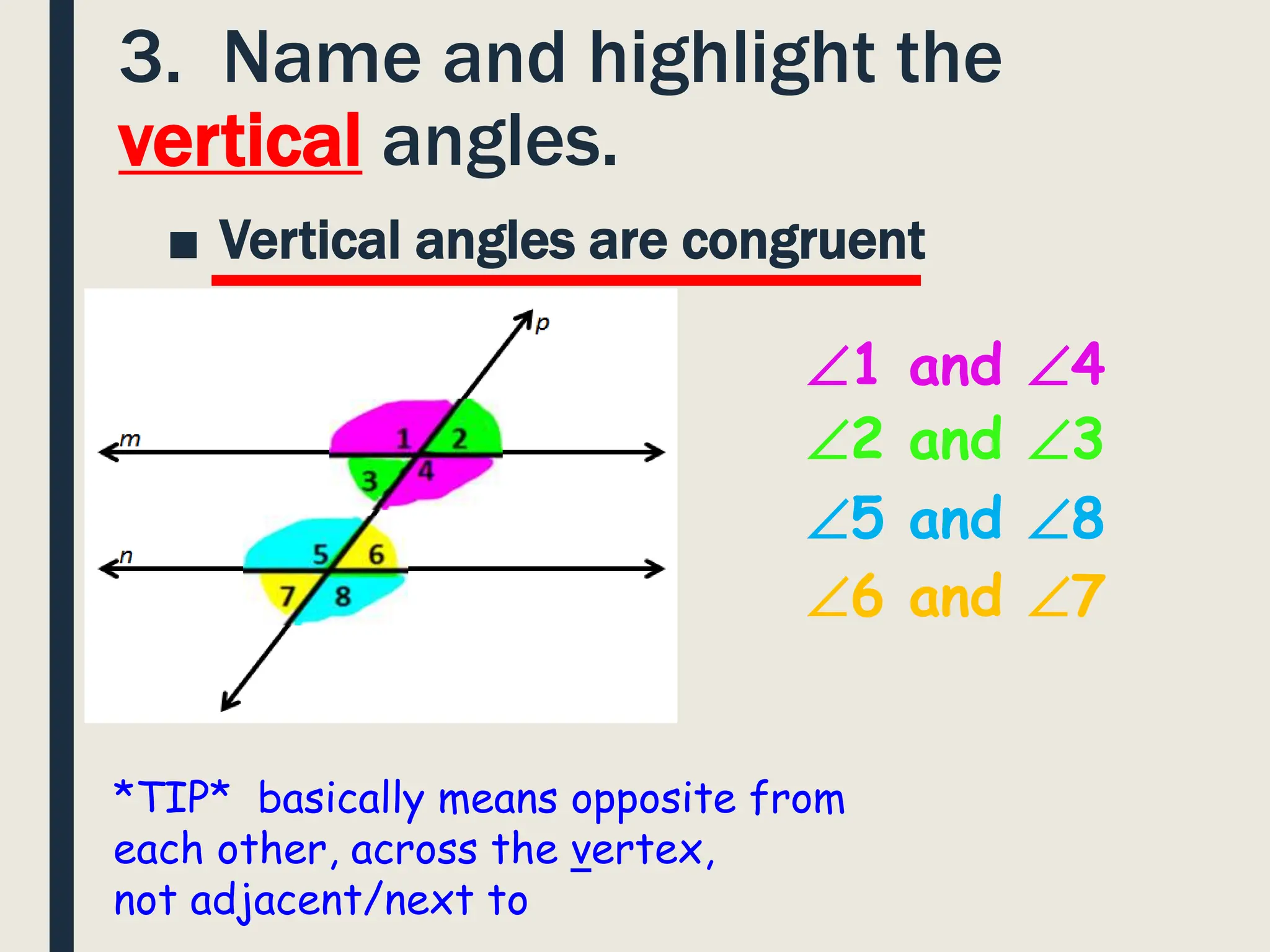 Parallel Lines Cut By a Transversas.pptx | Physics | Science