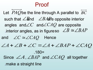 mathematics geometry Parallel Lines Proof.ppt