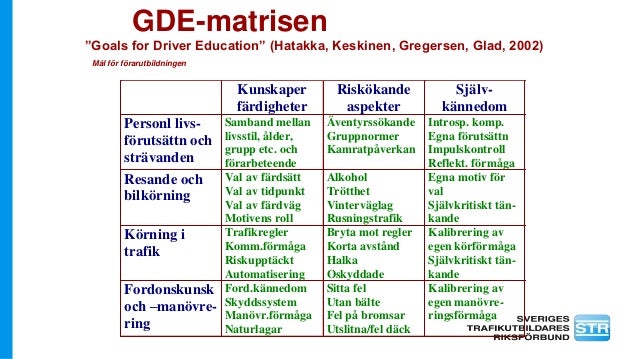 Parallellt sem personligt ansvar Berit Johansson STR safe and eco
