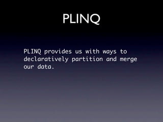 .Net 4.0 Threading and Parallel Programming | PPT