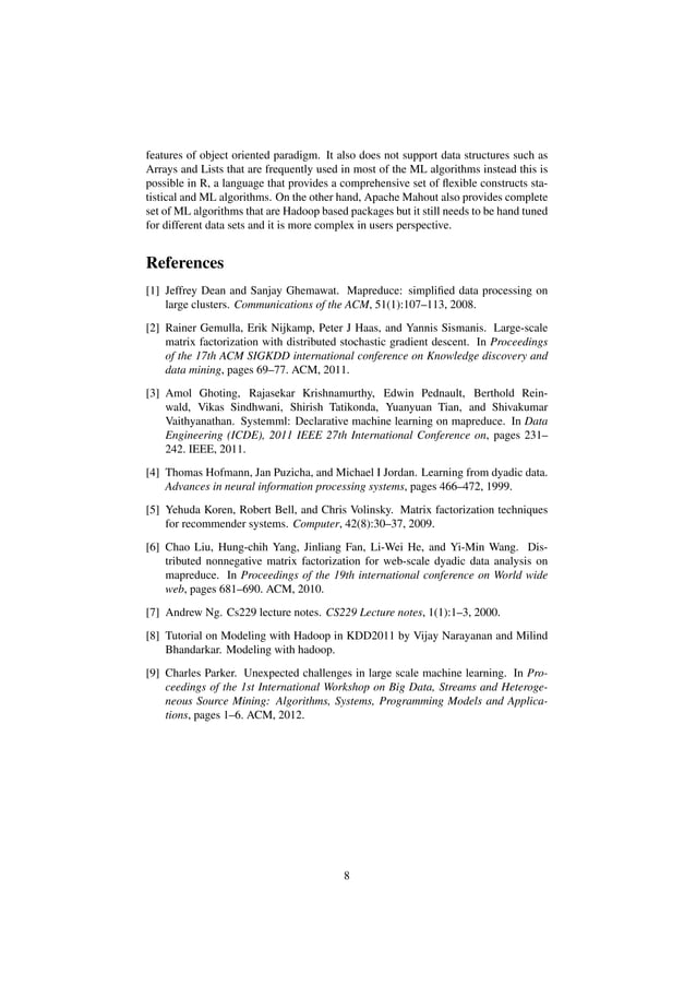 Parallel Machine Learning | PDF